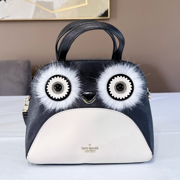 kate spade | Bags | Kate Spade Dashing Beauty Penguin Small Lottie ...